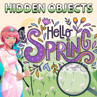 Hidden Objects Hello Spring | Wordgames.com