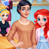 Princesses: Cupidon's First Kiss Challenge Dress Up Game