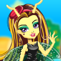 Queen Bee Princess Dress Up Game
